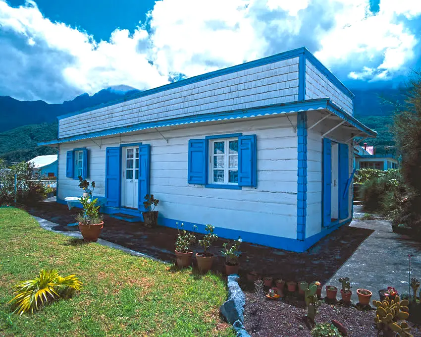 Les cases créoles de la Réunion