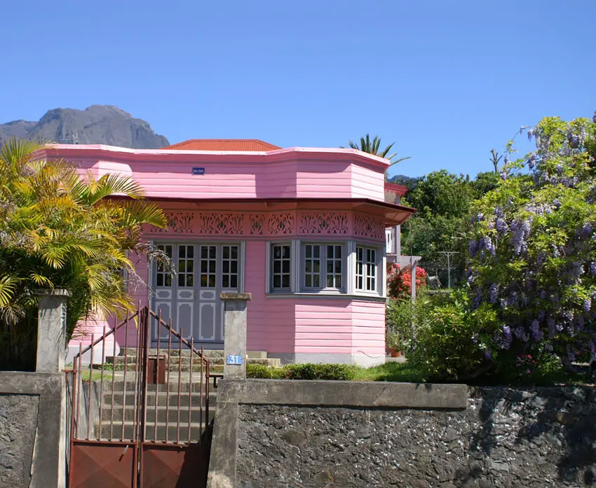Les cases créoles de la Réunion