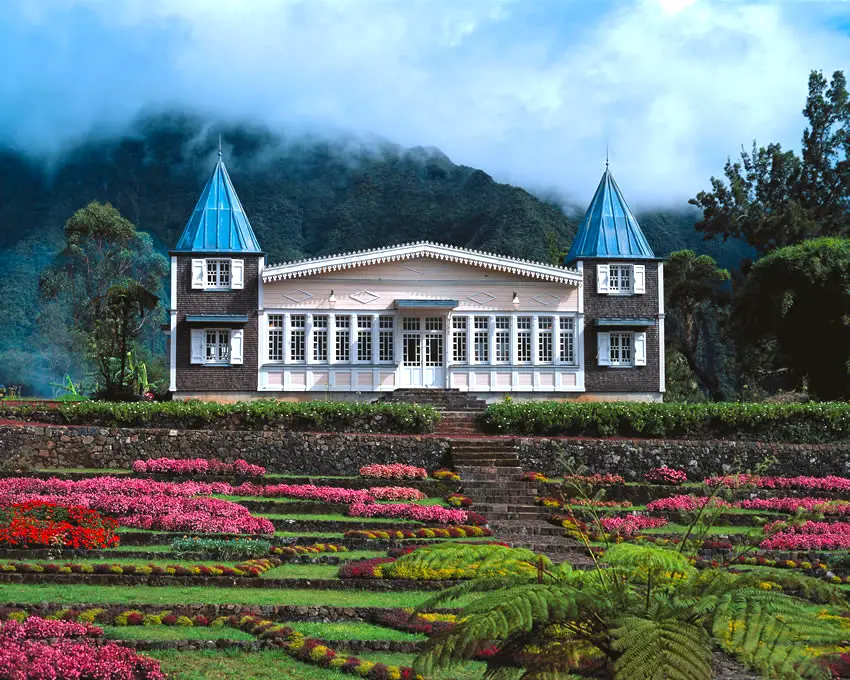 Les cases créoles de la Réunion